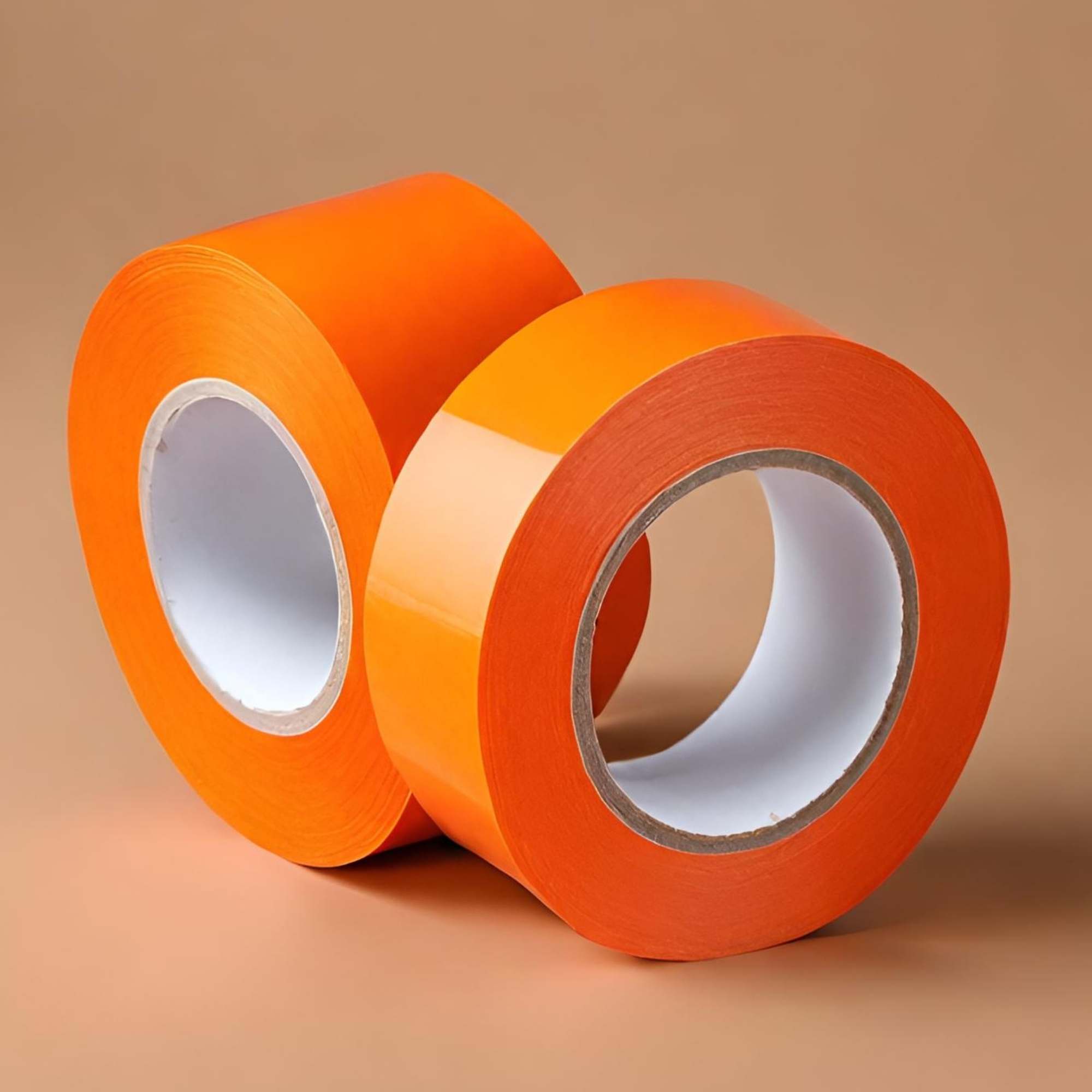 Orange Color 2.5" inch 45 yards Gum Tape High Quality QC Passed Strong ...