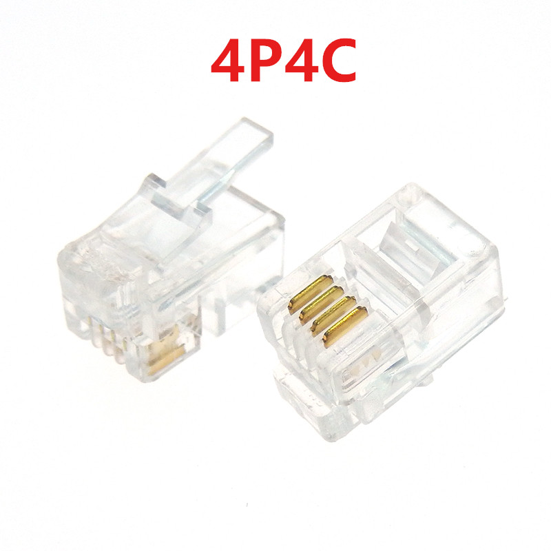 10 pcs RJ11 4P4C 6P6 6P4C 6P2C 8P8C Modular Network Jack Vertical Ports Sockets Female ...