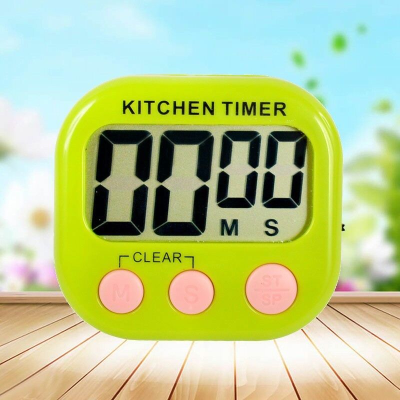 Timer Reminder Kitchen TImer Digital Timer Manual Countdown Alarm with ...