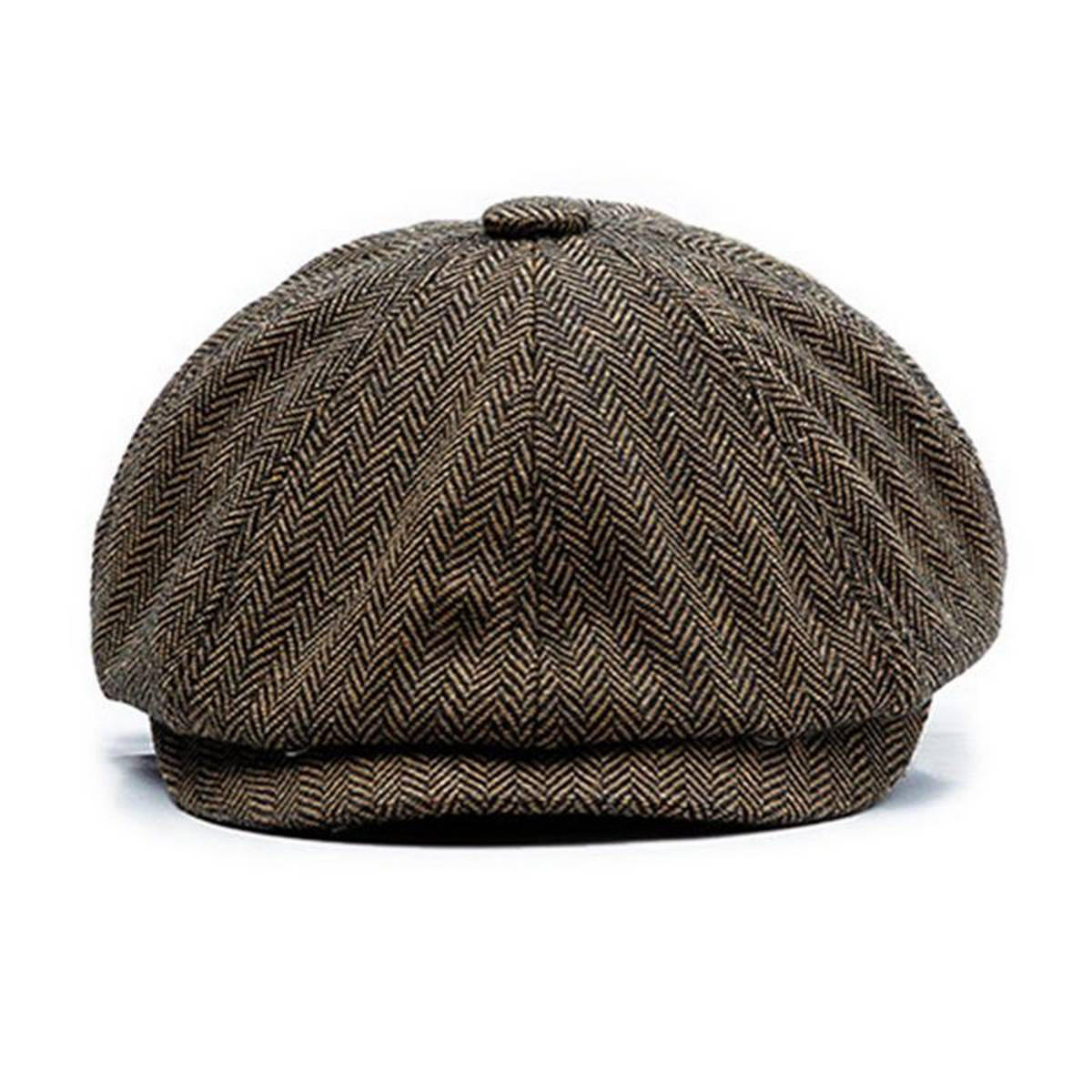 【ALLGOOD】1Pcs Spring and Autumn Warm and Comfort Mens Flat Cap Beret ...