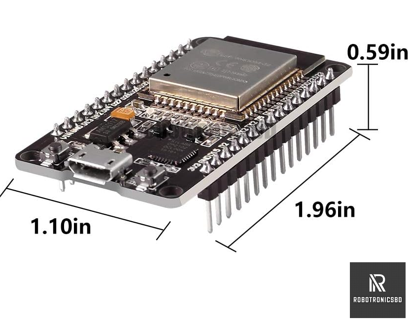 ESP32 Node MCU with CP2102 Wi-Fi Development Board 30pin for IoT Project