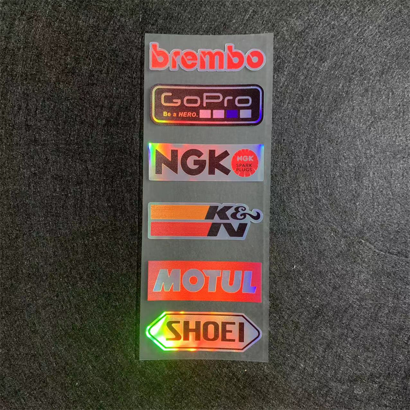 Motorcycle Racing Sponsor Sticker Windshield Fairing Motorcycle ...