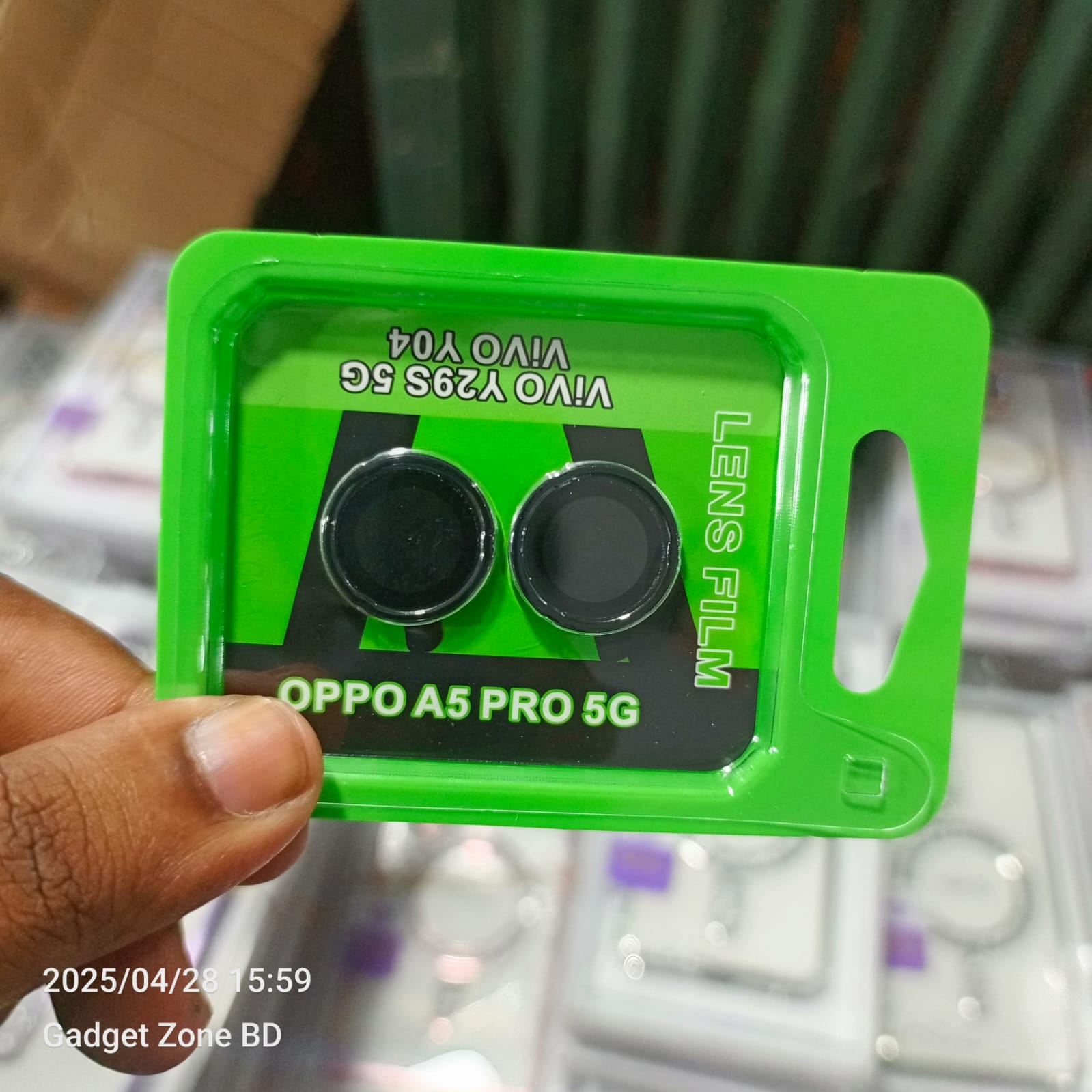 For Oppo A5 Pro 5G Camera Ring Lens Protector Rings Aluminium Tempered ...
