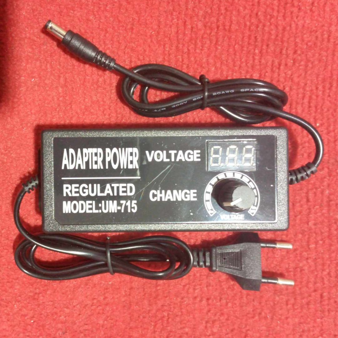 3-24V 5Amp Universal AC 220V To DC 3V-24V 5A Adjustable Voltage Regulated Power Adapters Charger ...