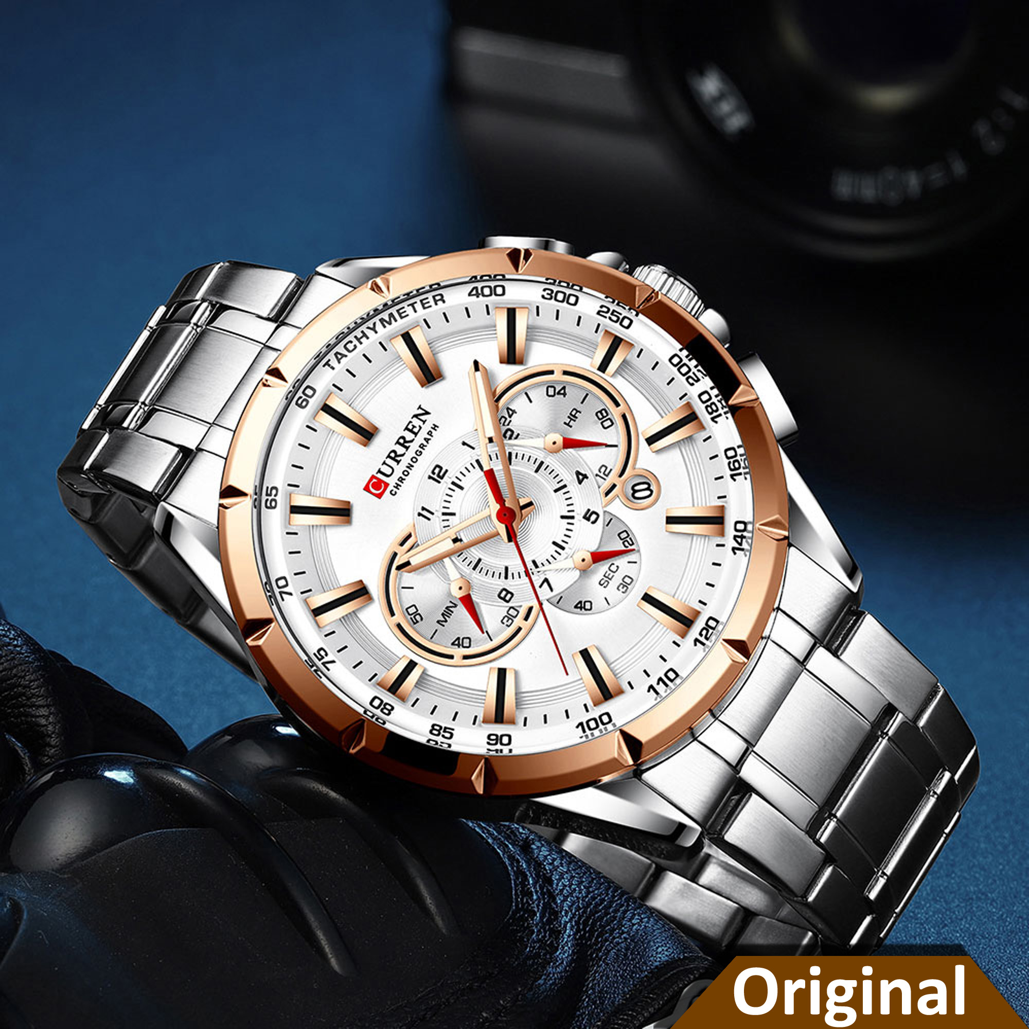 CURREN 8363 New Model Chronograph for Men