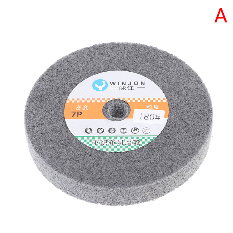 150*25mm Stainless Steel Polishing Buffing Wheel Bench Grinder Abrasive ...
