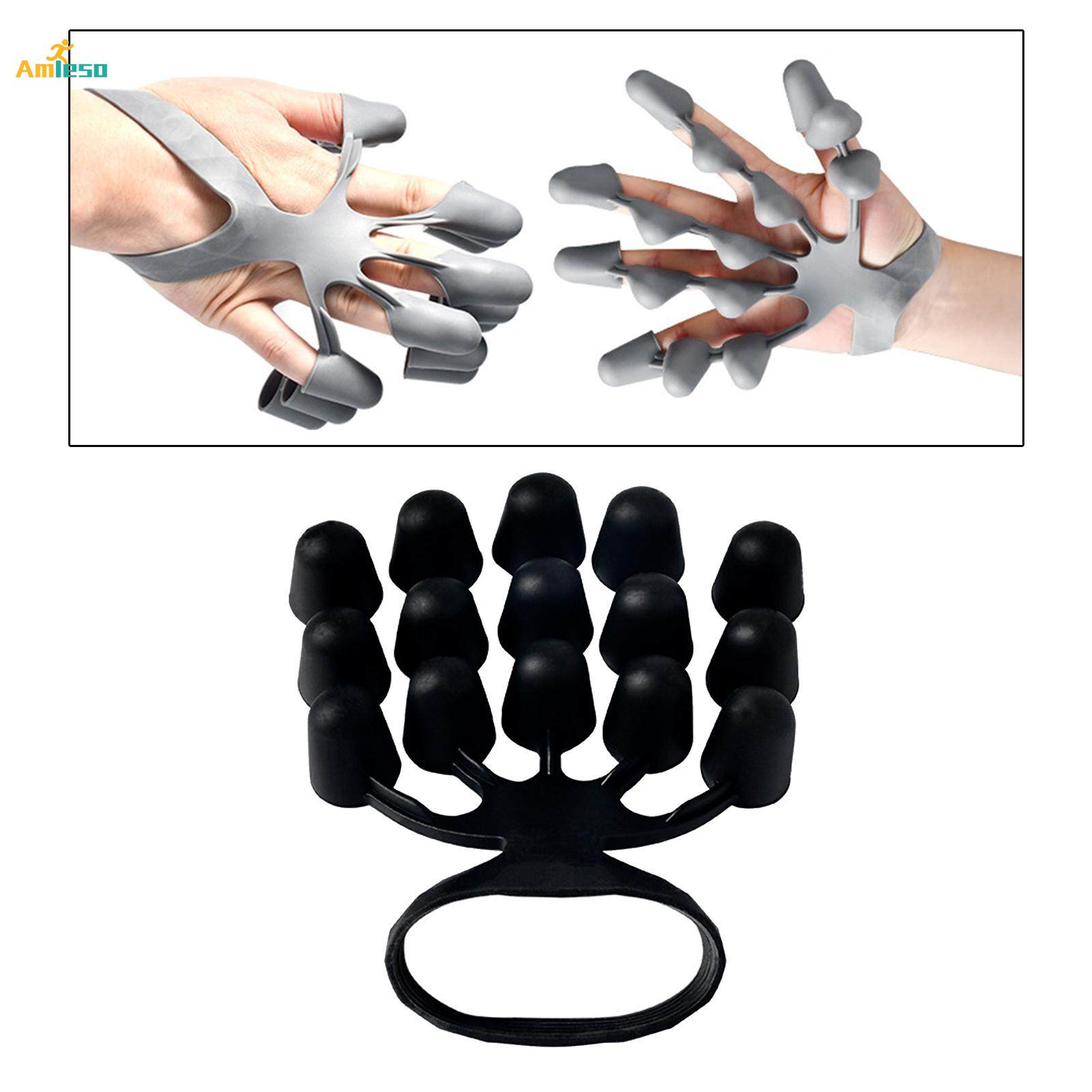 Hand Grip Strengthener Finger Exerciser Adjustable Extensor Devices ...