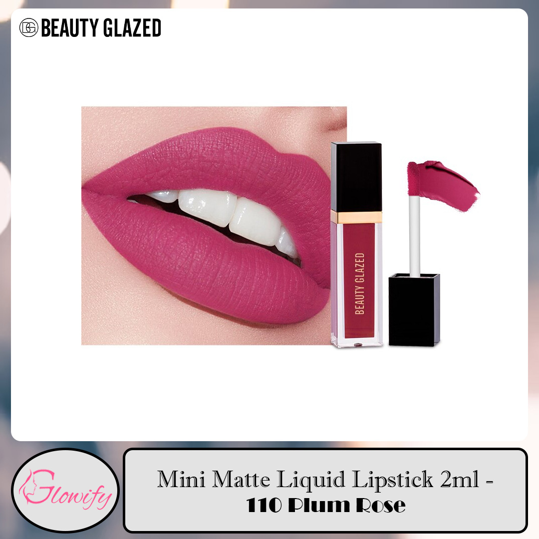Beauty Glazed Ultra Matte Mini Liquid Lipstick - 2ml | Daraz.com.bd