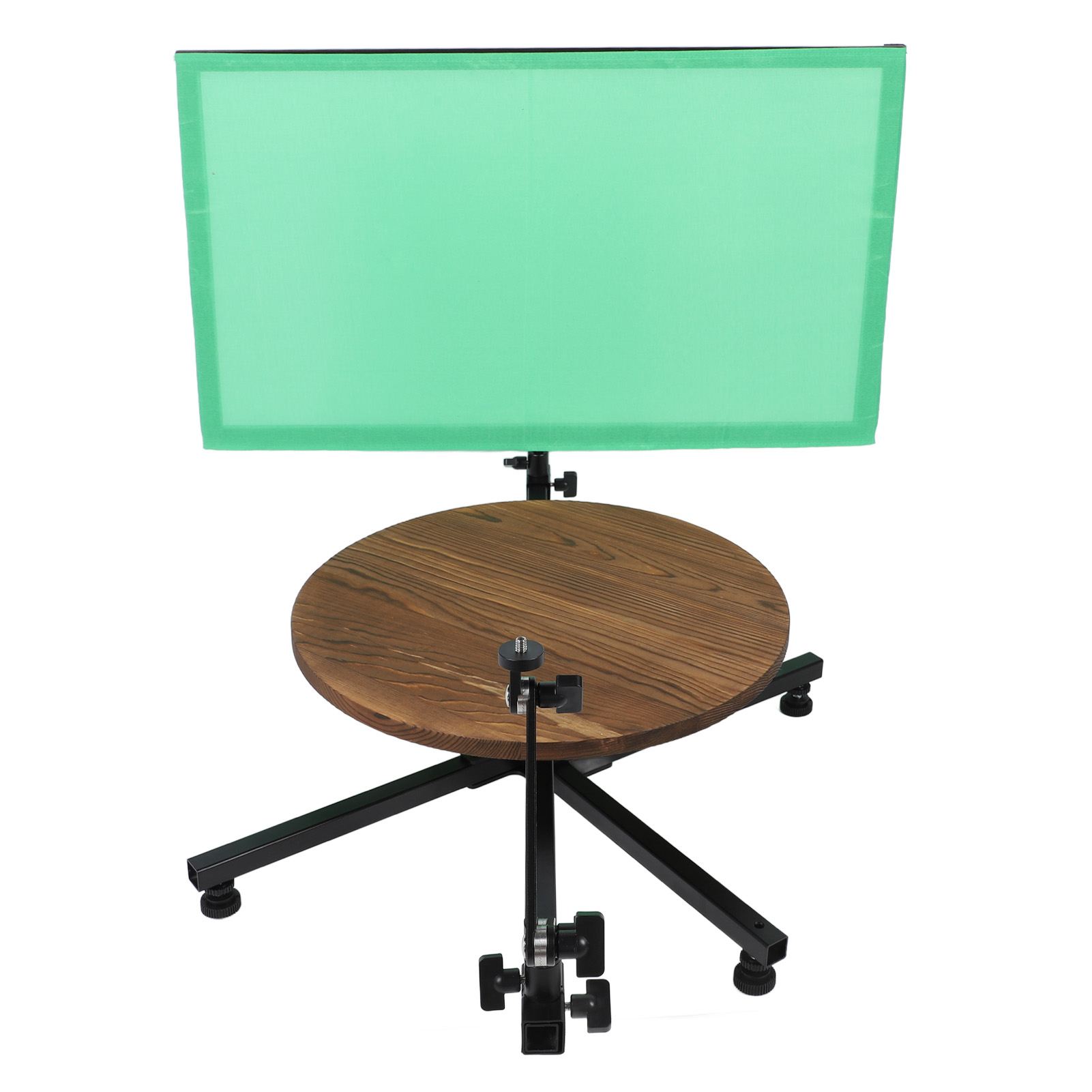 Rotating Camera Slider Camera Spin Platform Aluminum Alloy Wood 360 ...