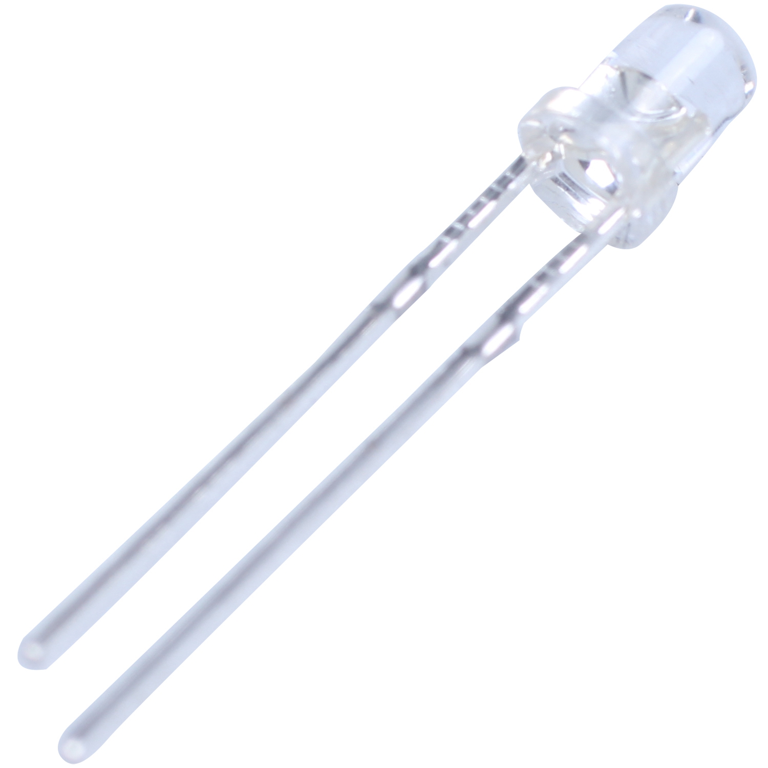 JAEEE 40 Pieces 3mm White LED Lamp Light Emitting Diode DC 2.5V-3V ...