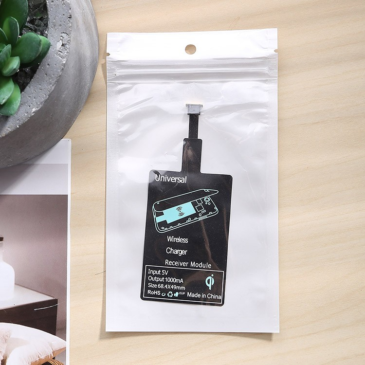 Qi Wireless Charging Receiver Micro USB – Ultra Slim Universal Wireless ...