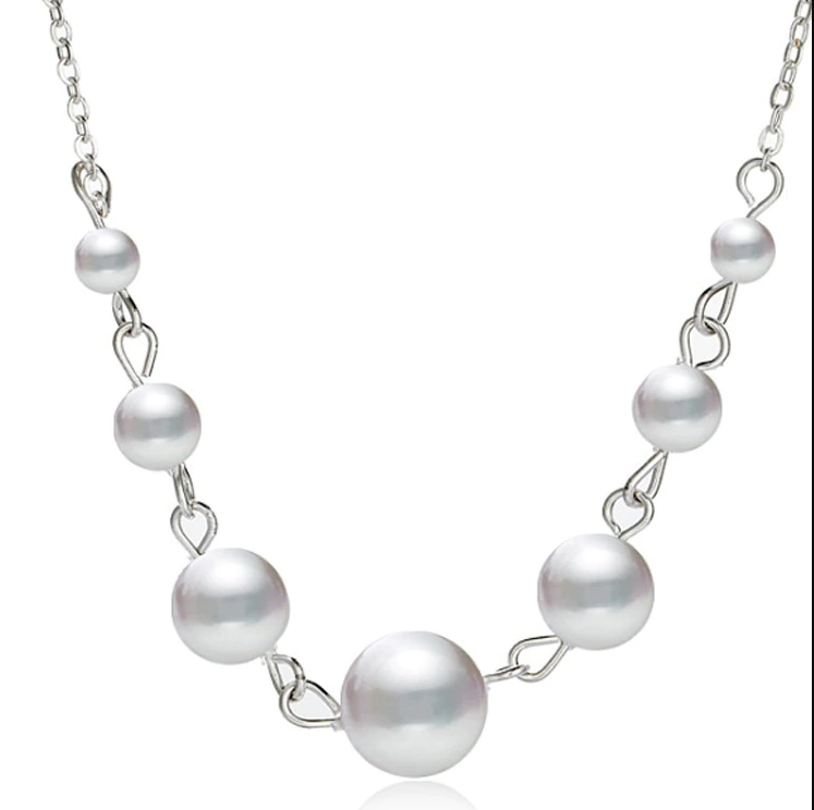 Trendy Pearl Necklaces for Women Simple Fashion New Collection/ Chain ...