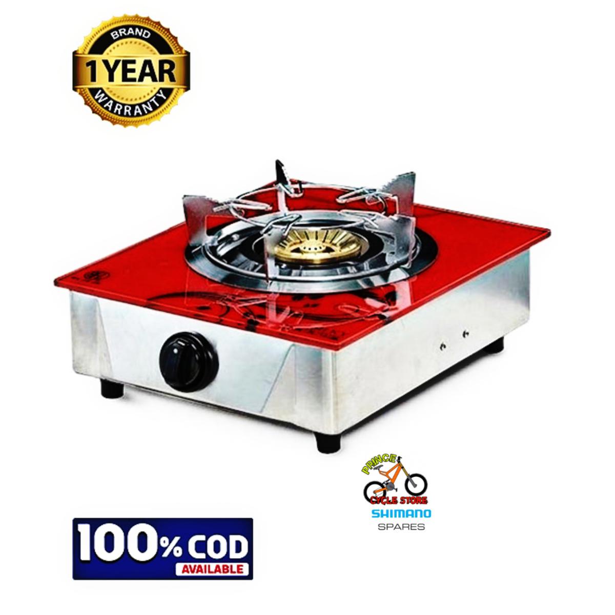 RFL Single Glass LPG Gas Stove Silky | Daraz.com.bd