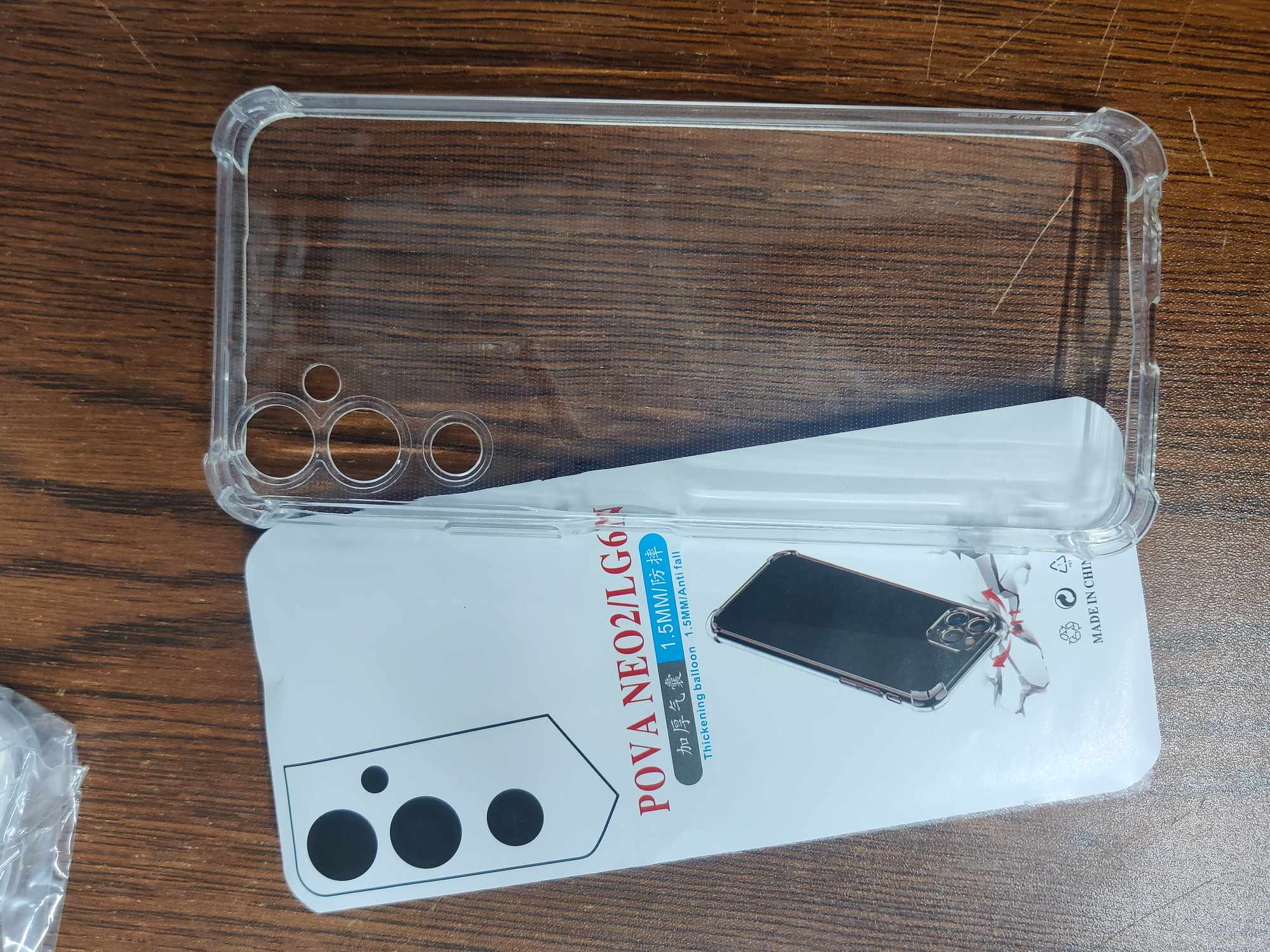 For Tecno Pova Neo 2 clear transparent back cover | Daraz.com.bd