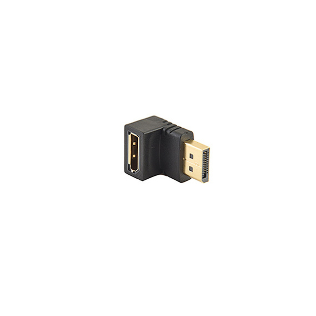 Up/down Angled Dp Displayport Adapter Connector Male To Dp Female ...