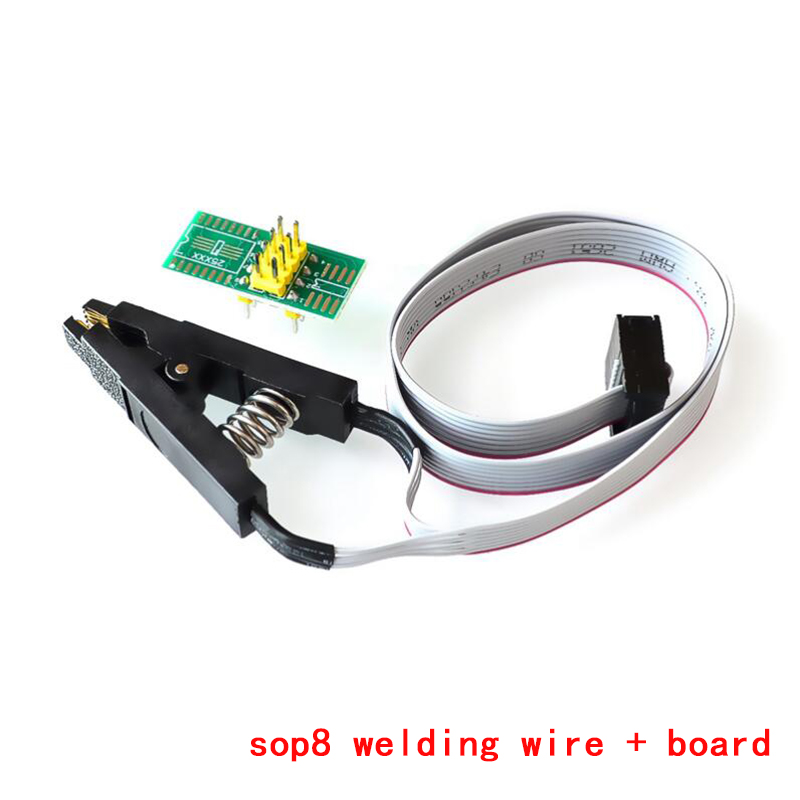 Programmer Test clip SOP8 Eight-pin BIOS clip Wide and narrow body 8 ...