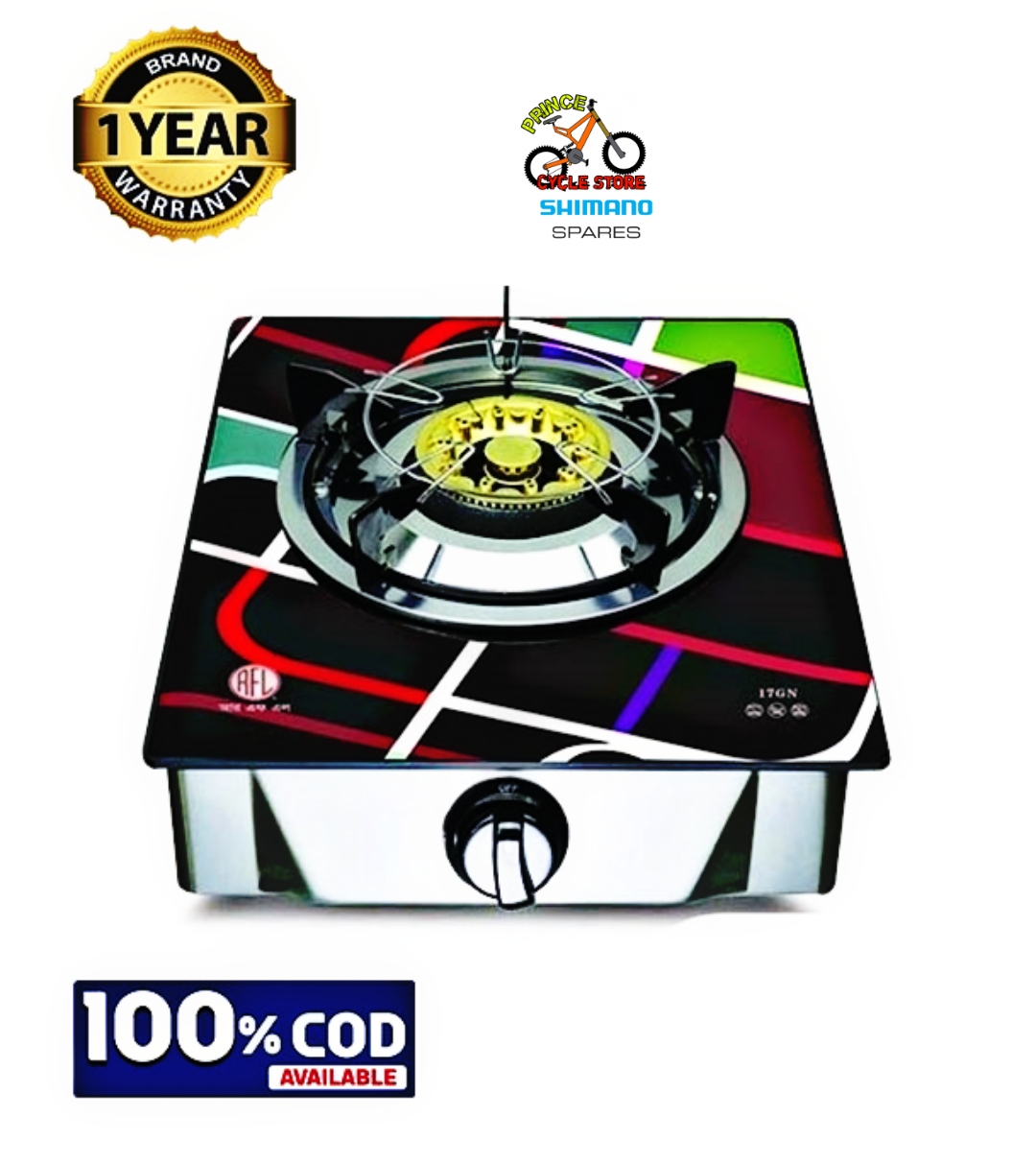 RFL 17 GN Auto Gas Stove LPG Single Glass Stove | Daraz.com.bd