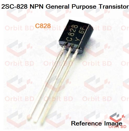 10Pcs- 2SC828 2SC-828 2SC 828 C828 NPN 30V 50mA TO-92 NPN Power ...