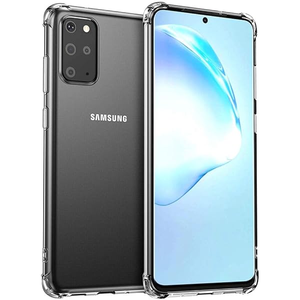 Samsung Galaxy S20+ TPU Back Cover Shockproof Silicone Bumper ...