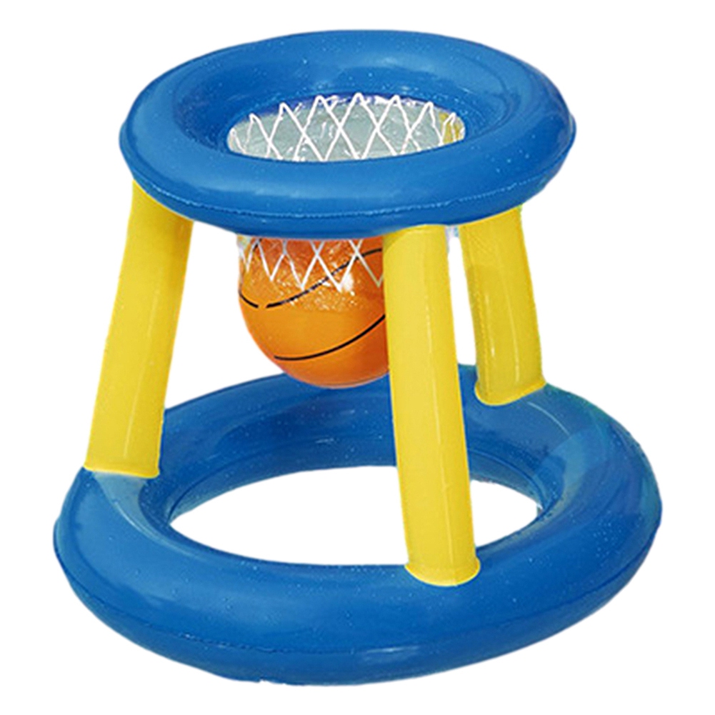 Water Basketball Hoop Pool Float Inflatable Play Game Swimming Pool Toy ...