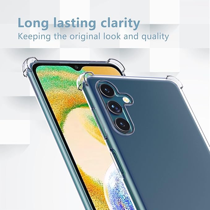 Samsung A04s Transparent TPU Case – Slim, Flexible & Shockproof Back ...