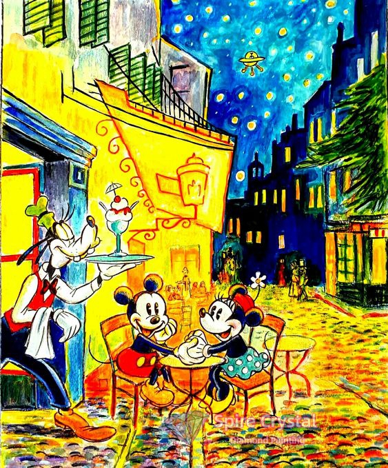 Disney Mickey Mouse Diy AB Diamond Painting New 2024 Kit Embroidery ...