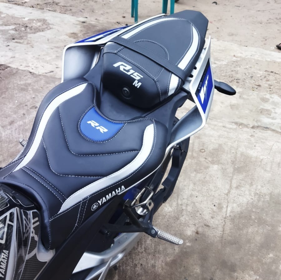 Yamaha r15M silver CLOUR modified seat cover | Daraz.com.bd