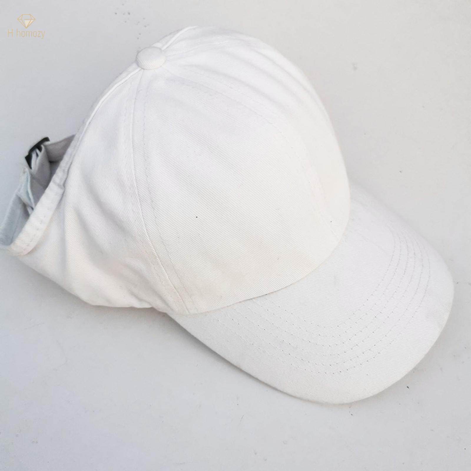 Backless Ponytail Baseball Hat Women Natural Curly Hair Cap Adjustable ...