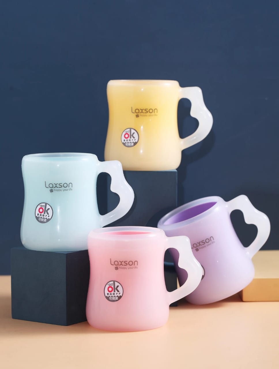 Lexson Drinking Colorful Mug 250Ml Unbreakable Water Mug/Tea/Coffee And ...