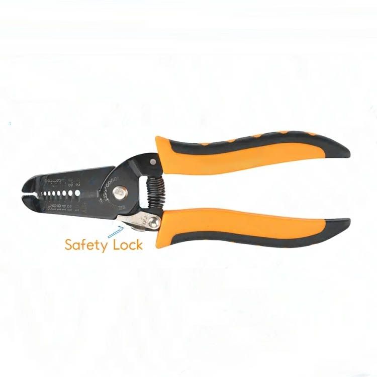 7 in 1 Wire Stripper Cutter 7 inch 180mm Multi-Purpose Self Adjusting Wire Cutting Hand Tool ...