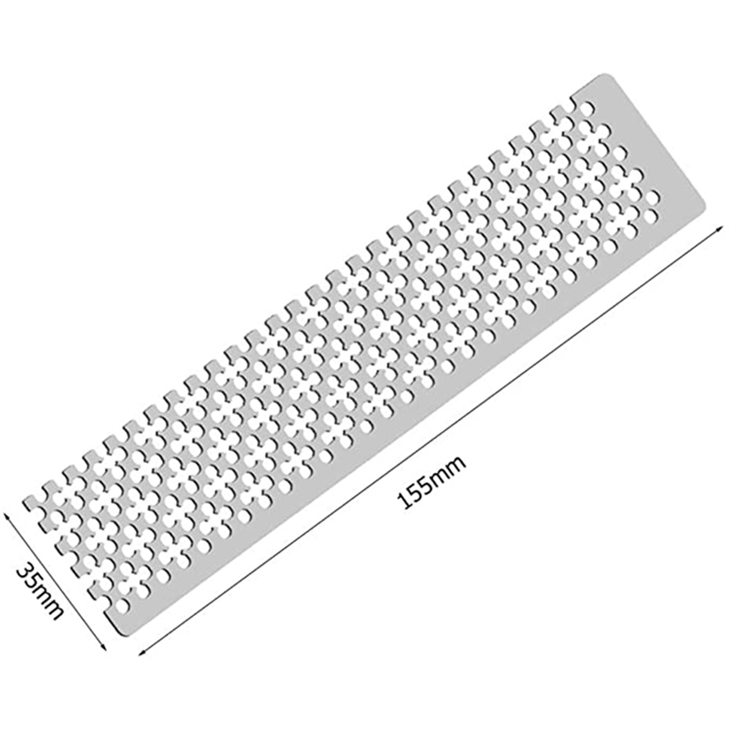 ARELENE Stainless Steel Ruler DIY Ruler Mesh Ruler Square Tool ...