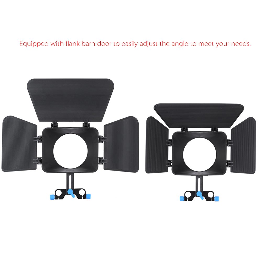 Matte Box Camshade for 15mm Rail Rod Follow Focus Rig Cage Movie Kit ...