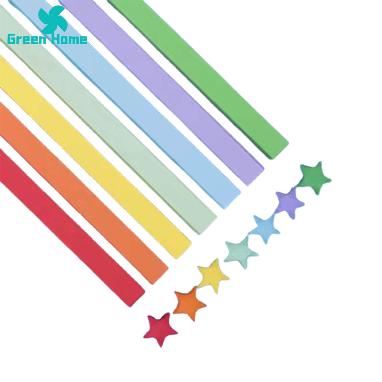 Rectangle Paper Strip 540pcs Origami Lucky Star Paper Strip Set Diy ...