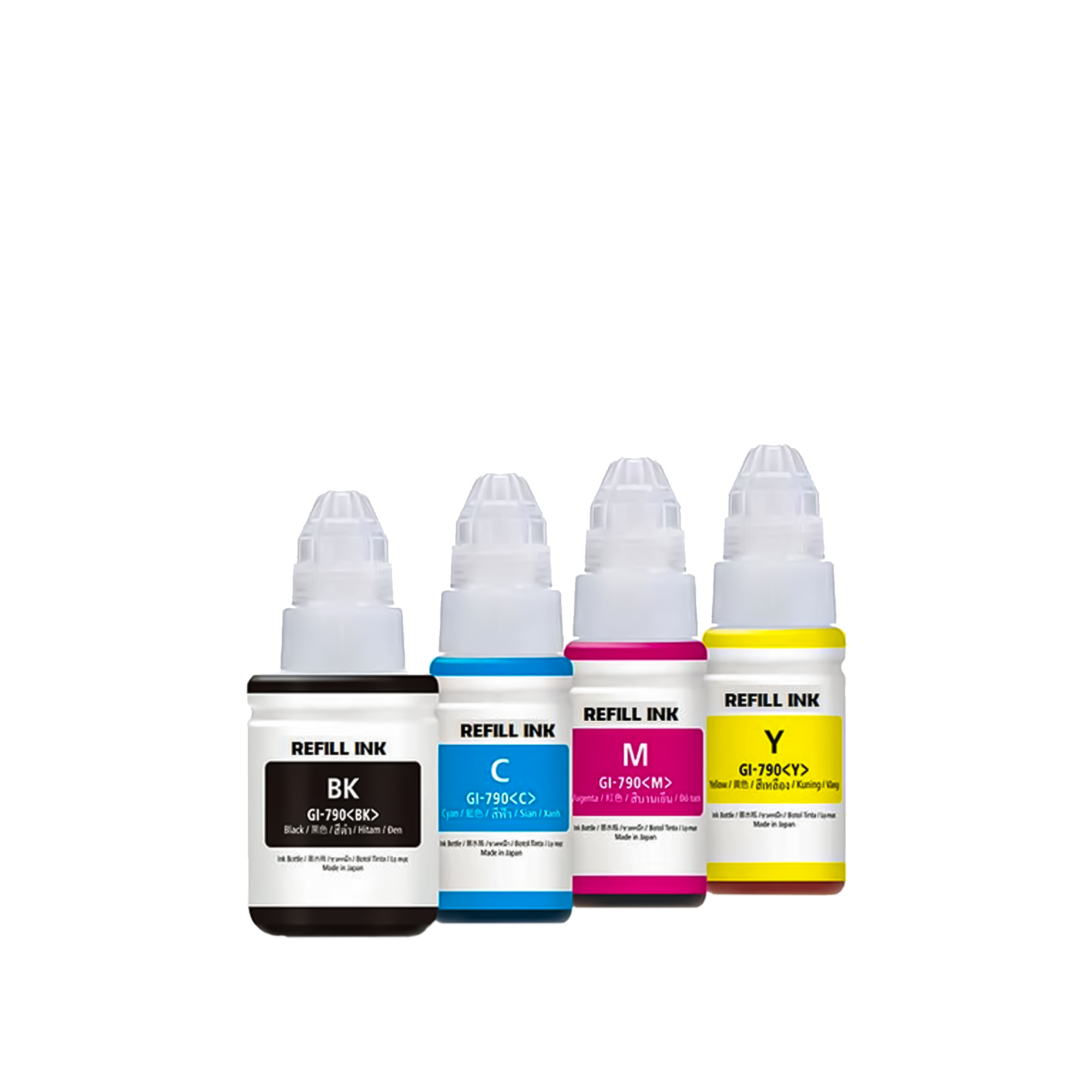 Canon PIXMA GI 790 Original Ink Bottles Compatible with PIXMA G1000 ...