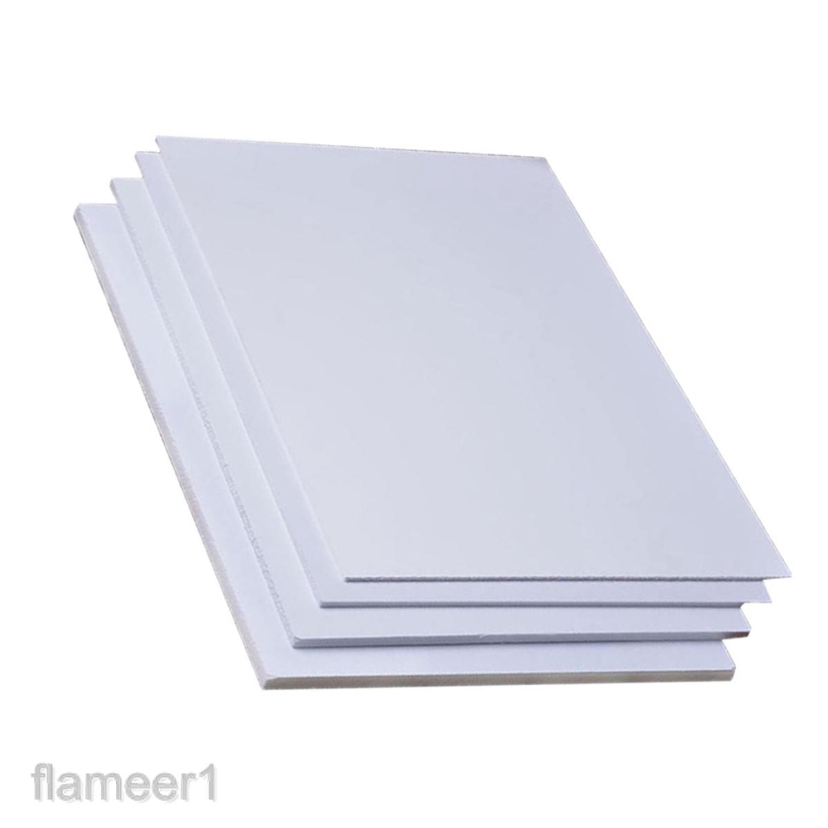 3mm PVC Board White for Craft and DIY Project 3 pcs | Daraz.com.bd