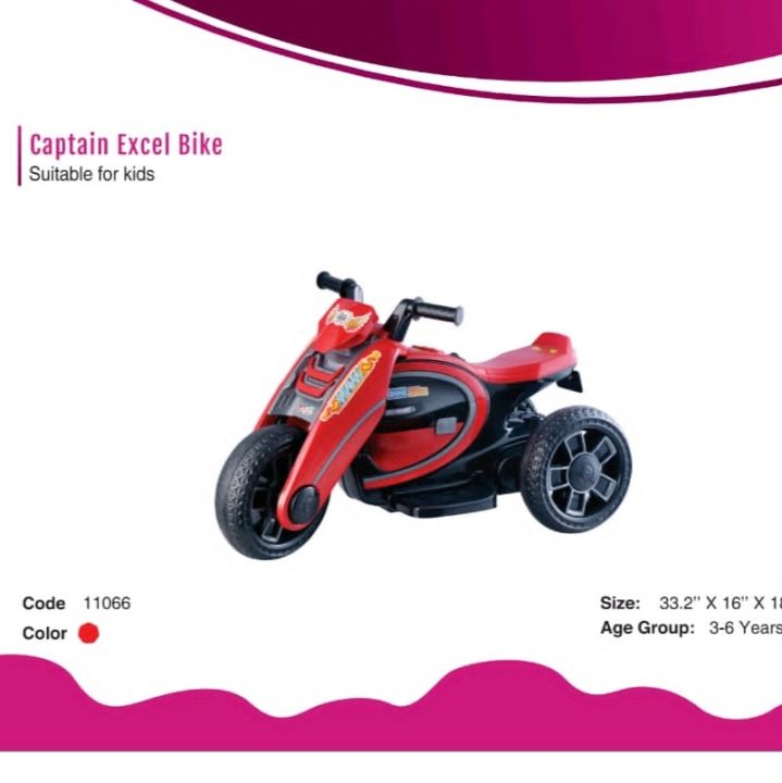 ACI Captain Excel Electric Bike with Foot Pickup & Bluetooth Music ...