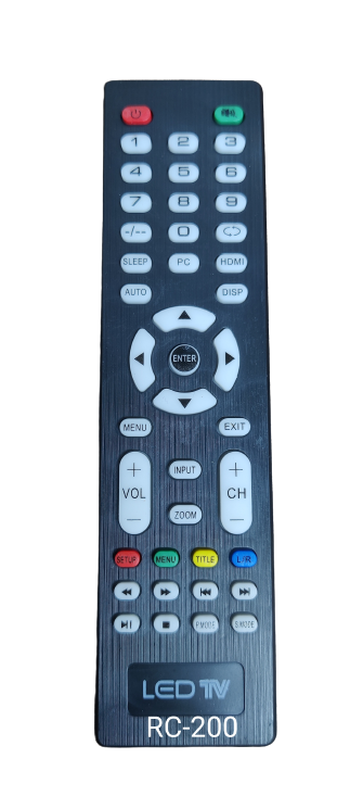 China Led Remote RC 200. | Daraz.com.bd
