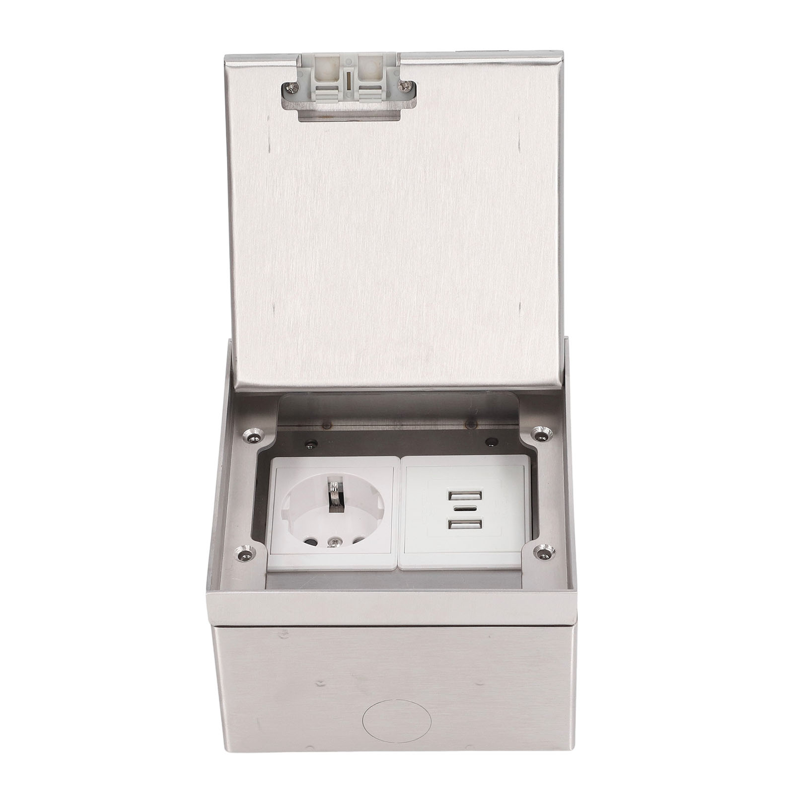 Table Connection Box Conference Room Countertop Outlet USB Type C ...