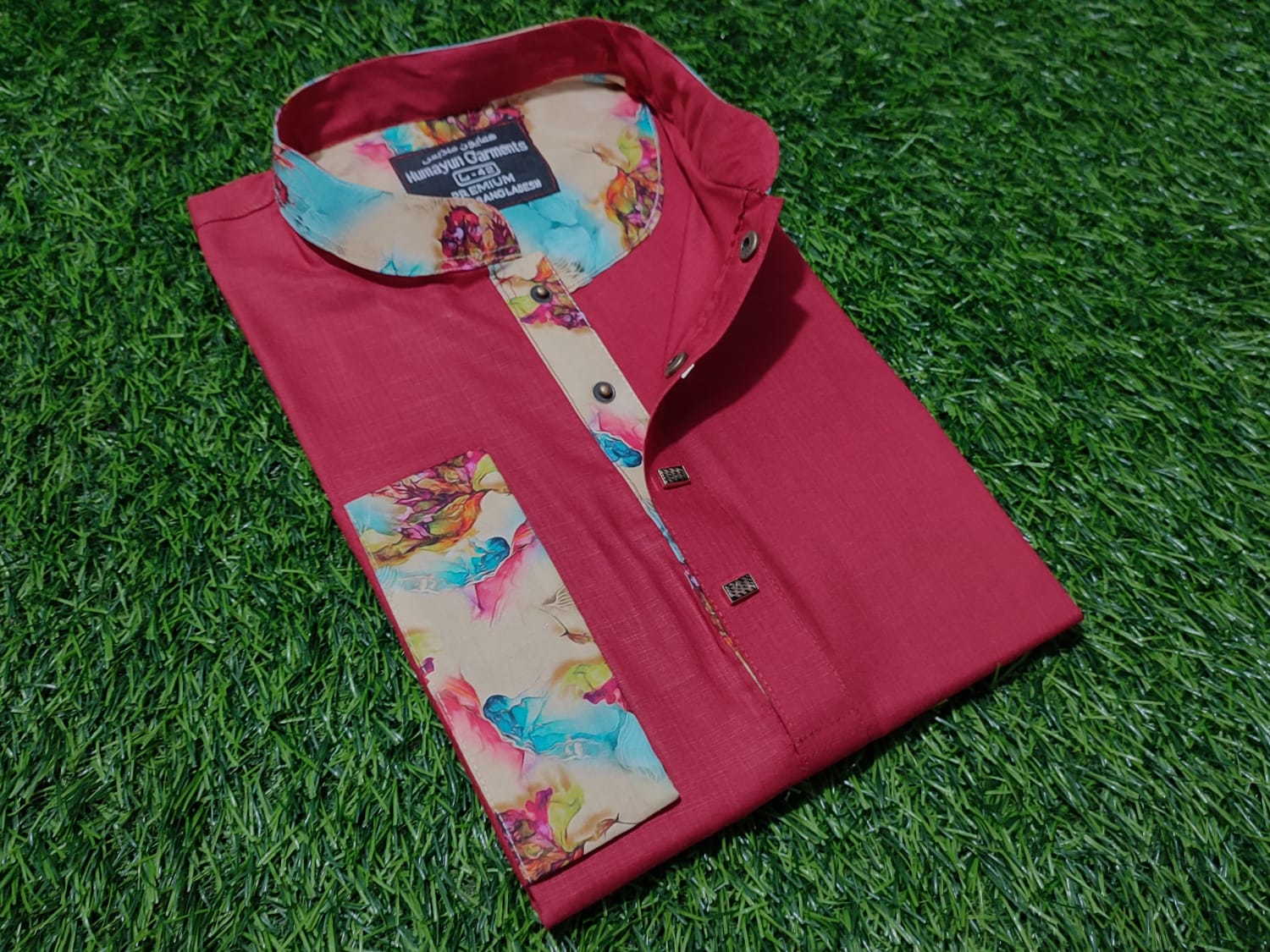 Men'S Premium Quality Semi Long Panjabi For Men New Panjabi (Febrics ...