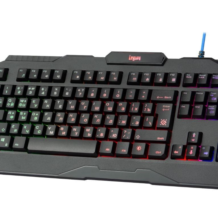 Defender GK-010DL RGB USB Gaming Keyboard