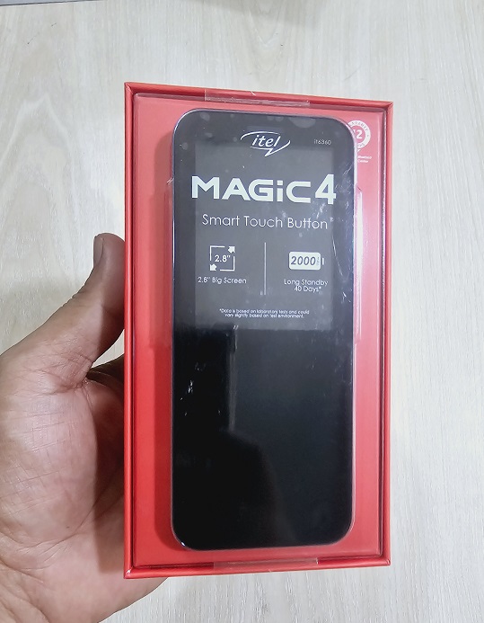 itel Magic 4 Smart Touch Button Mobile Phone | Daraz.com.bd