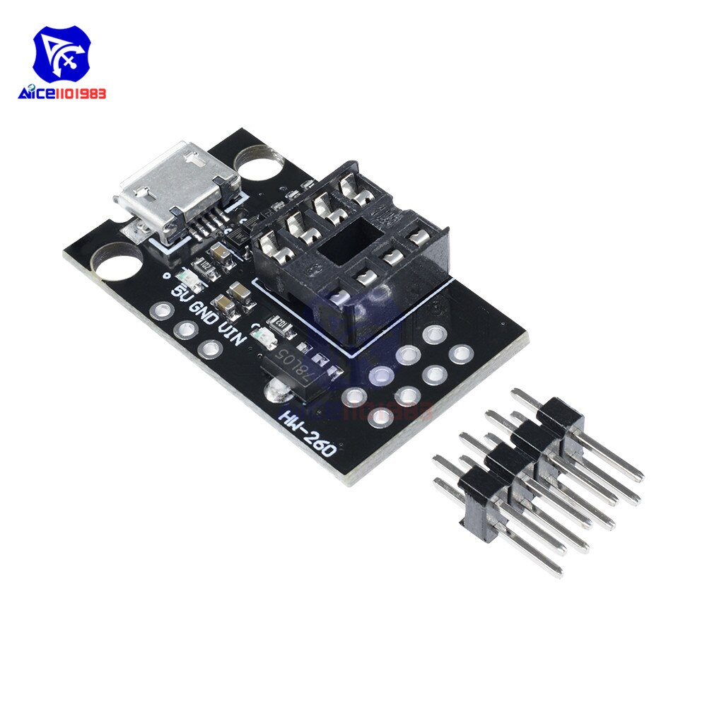 【Mary DAI Store】Programmer Pluggable Development Board ATTINY13A ...