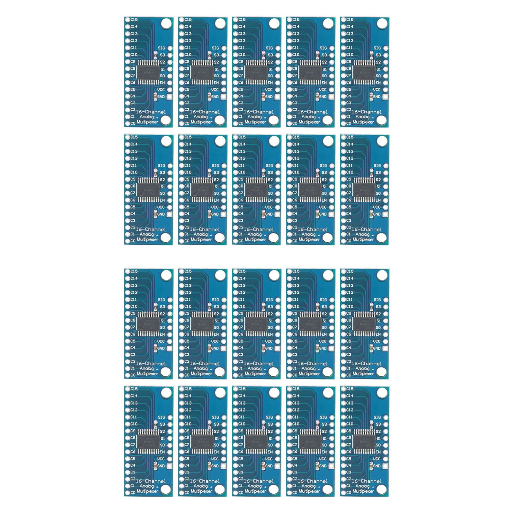 20Pcs 16CH Analogue Multiplexer 74HC4067 CD74HC4067 Precise Digital ...