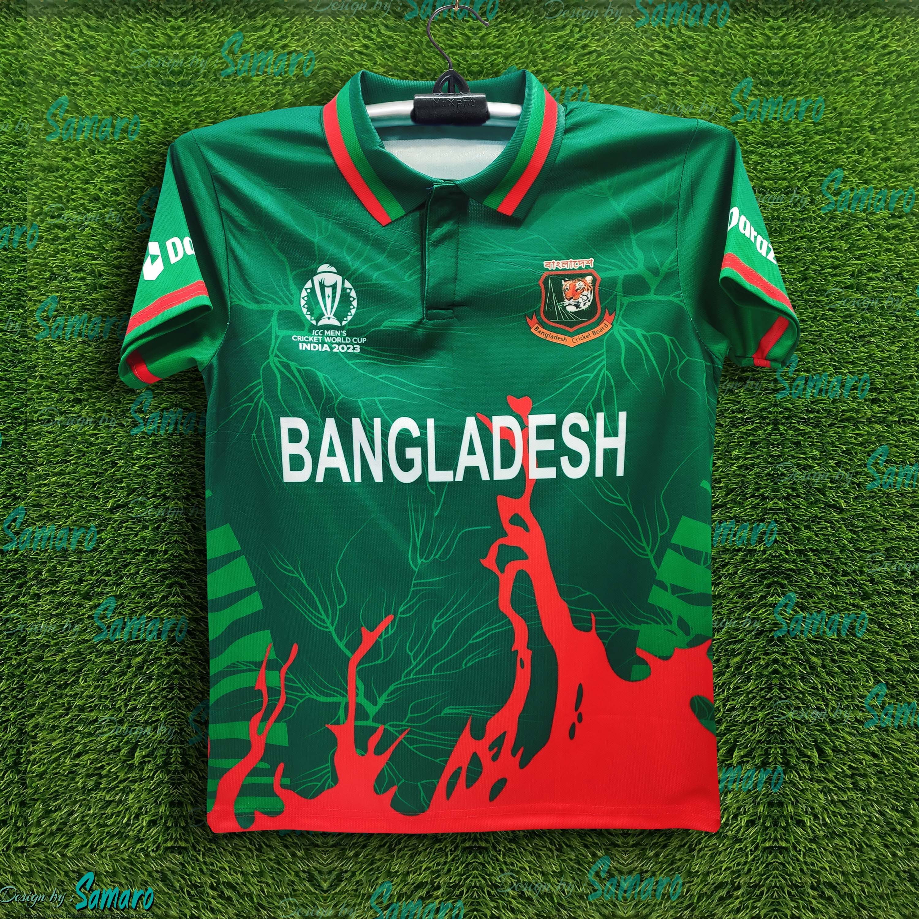 Bangladesh World Cup Jersey - Polo Cricket Jersey For Men - Bangladesh ...