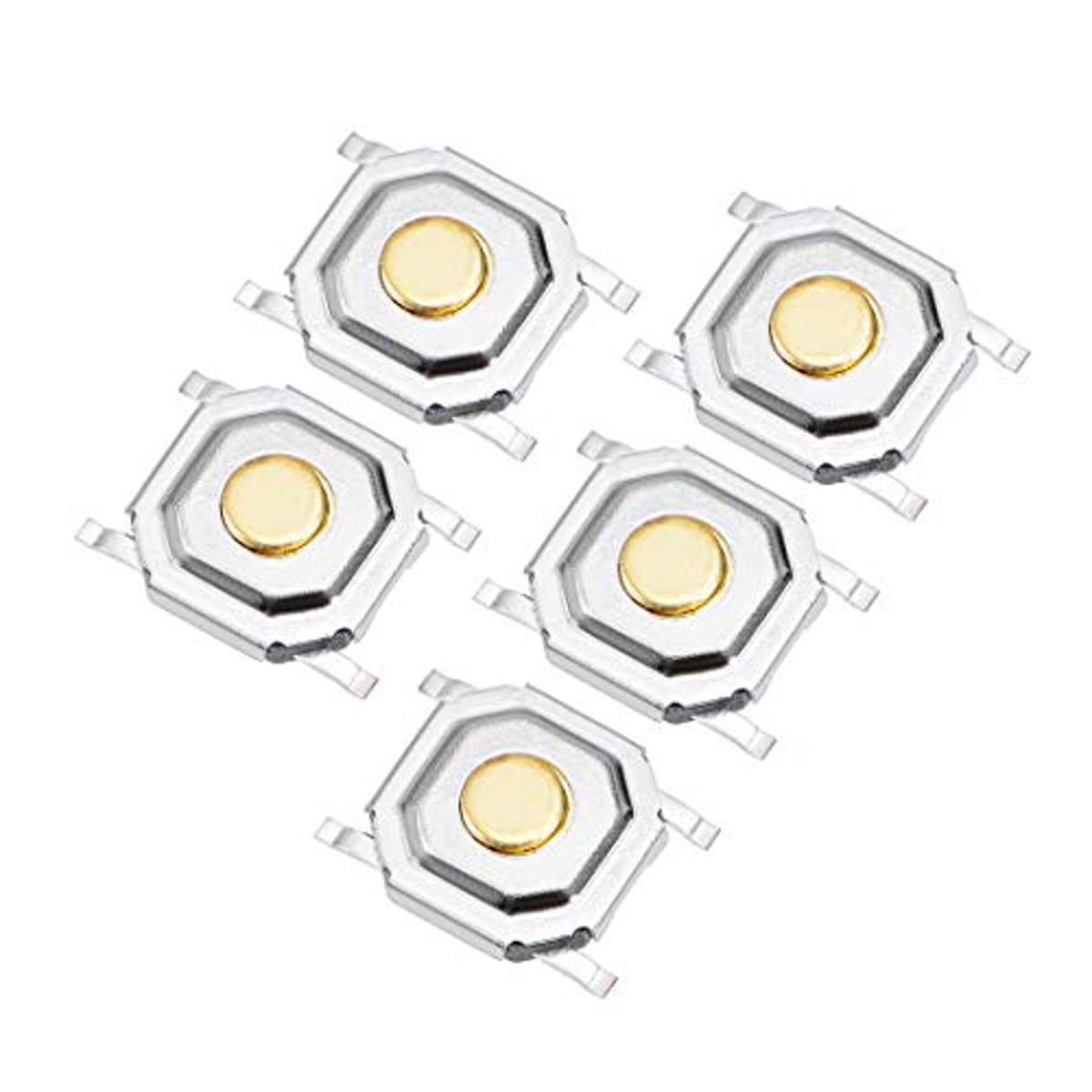 5Pcs- SMD Momentary 4Pin Tactile Tact Push Button Switch 4 Pin 5x5x1 ...