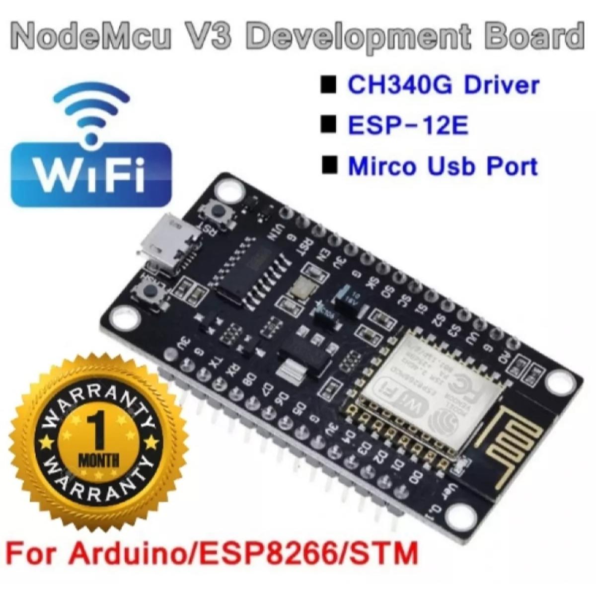 Nodemcu V3 Lua Esp8266 Wifi Iot Internet Of Things