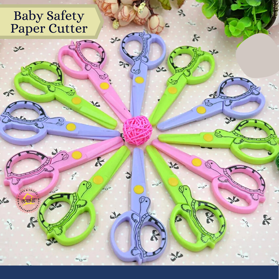 DIY Cute Kawaii Cartoon Plastic Safe Scissors For Paper Scrapbooking ...