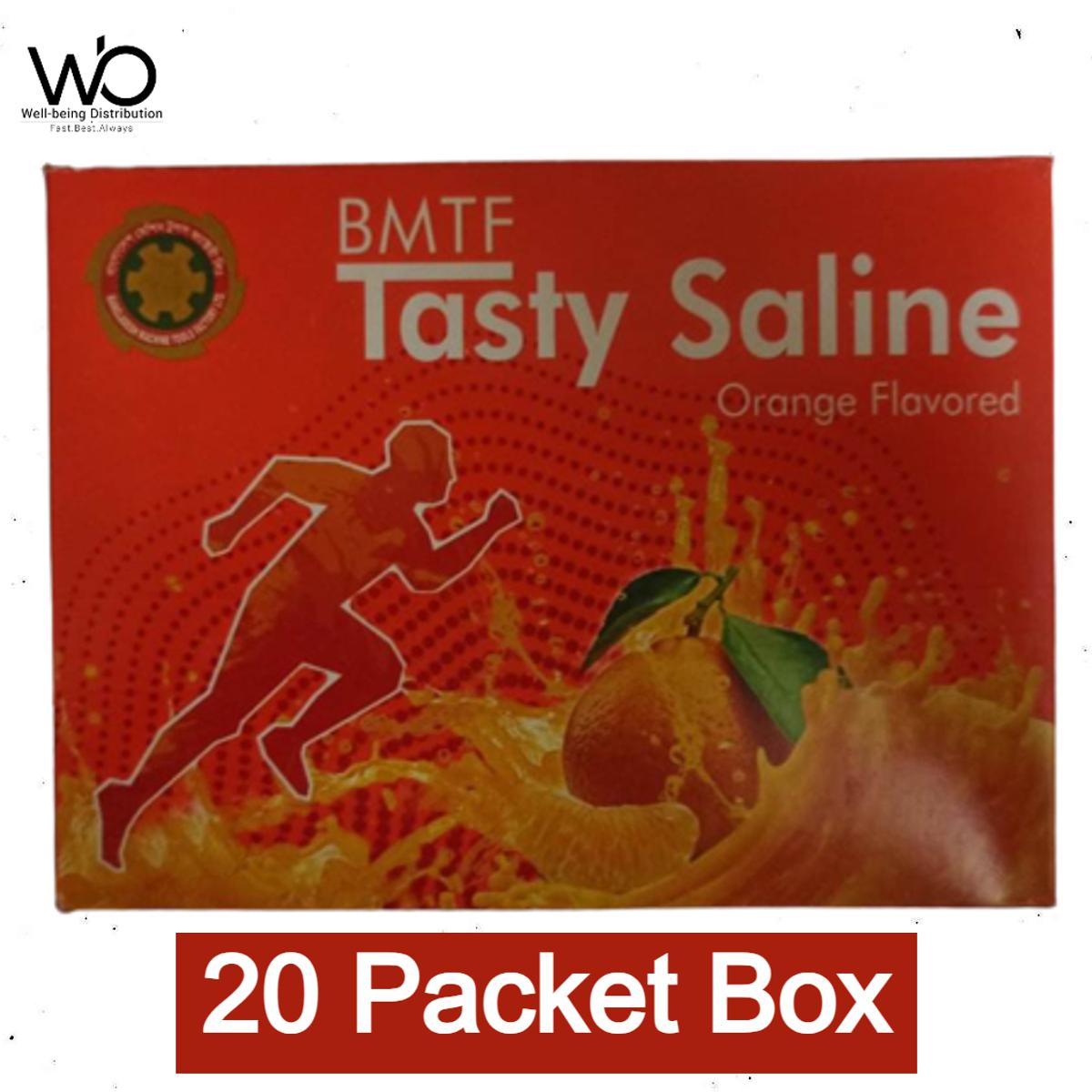 BMTF Tasty Saline Orange Flavor 20 Packet Box | Daraz.com.bd