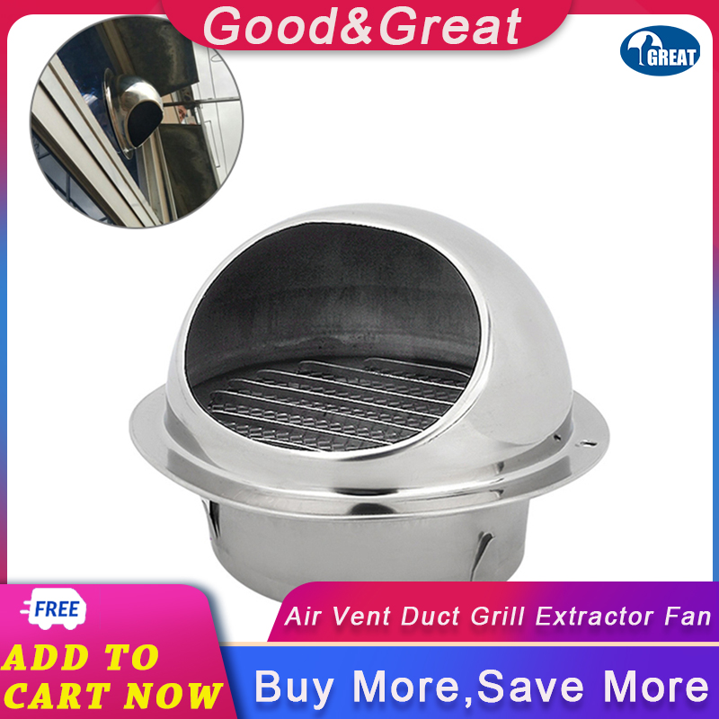 GoodGreat 304 Stainless Steel 60/70/80/100/120/150/160/180/200MM Round ...