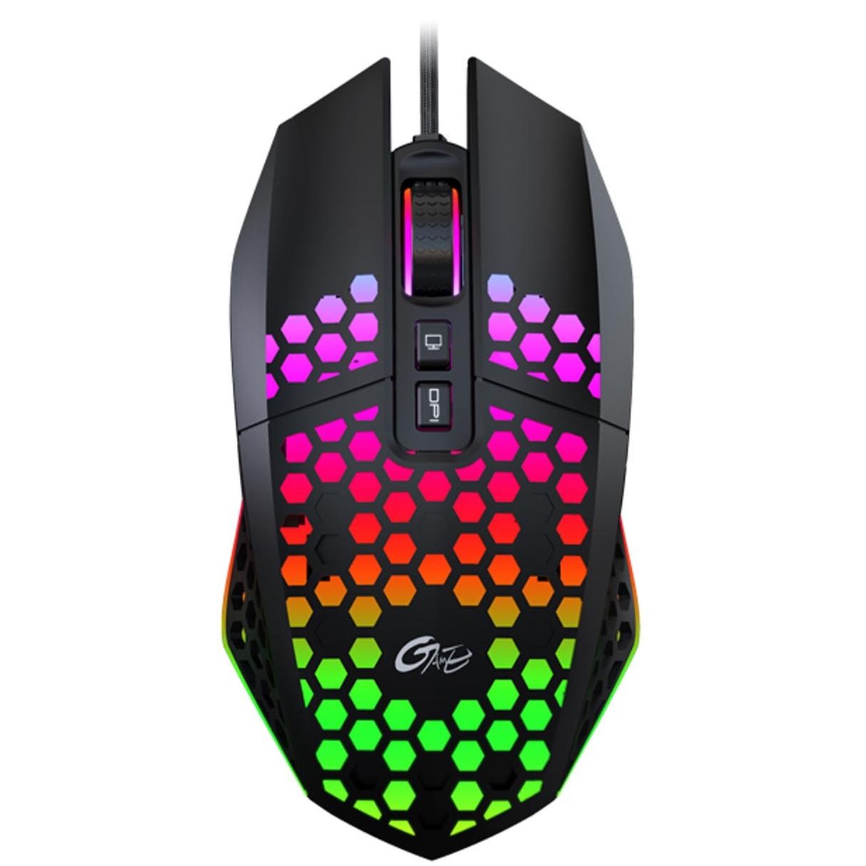 Rgb Colorful Lighting Optical Mouse Cp 76 D Tec Wired Mouse - Mouse ...